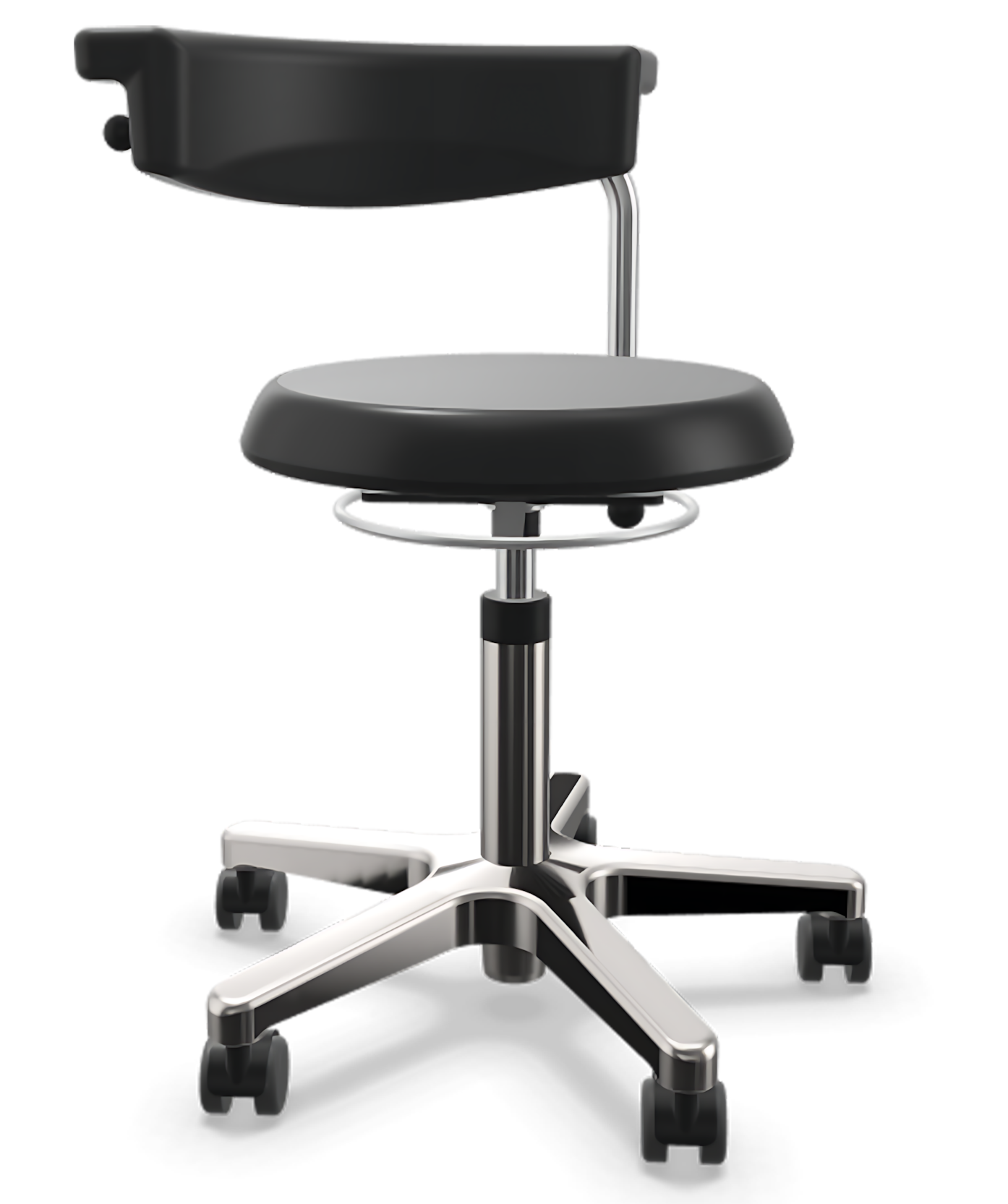Taboret laboratoryjny Tec basic z pianką PU - Kreispolska.pl